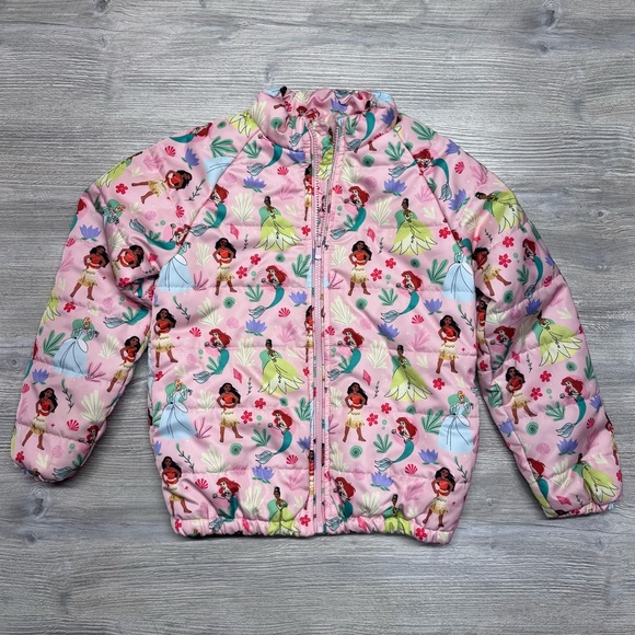 Disney | Jackets & Coats | Disney Princess Pink Character Jacket | Poshmark